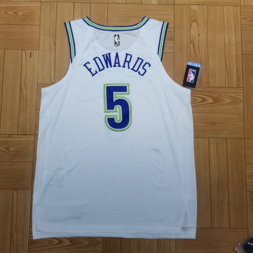 NBA Minnesota Timberwolves #5 Anthony Edwards Jersey | Grailed