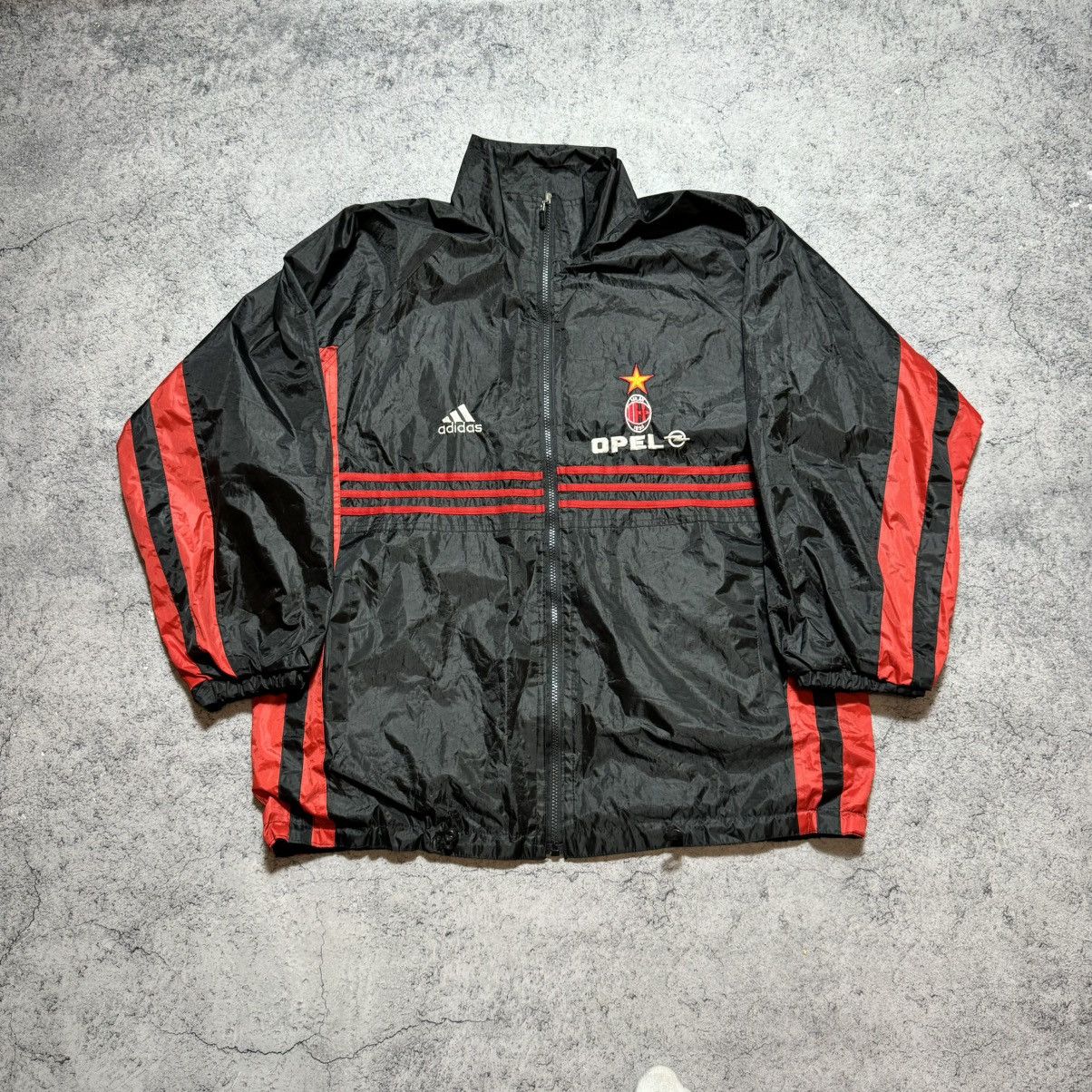 Adidas × Jersey Adidas Milan Vintage Bootleg 90s Jacket | Grailed