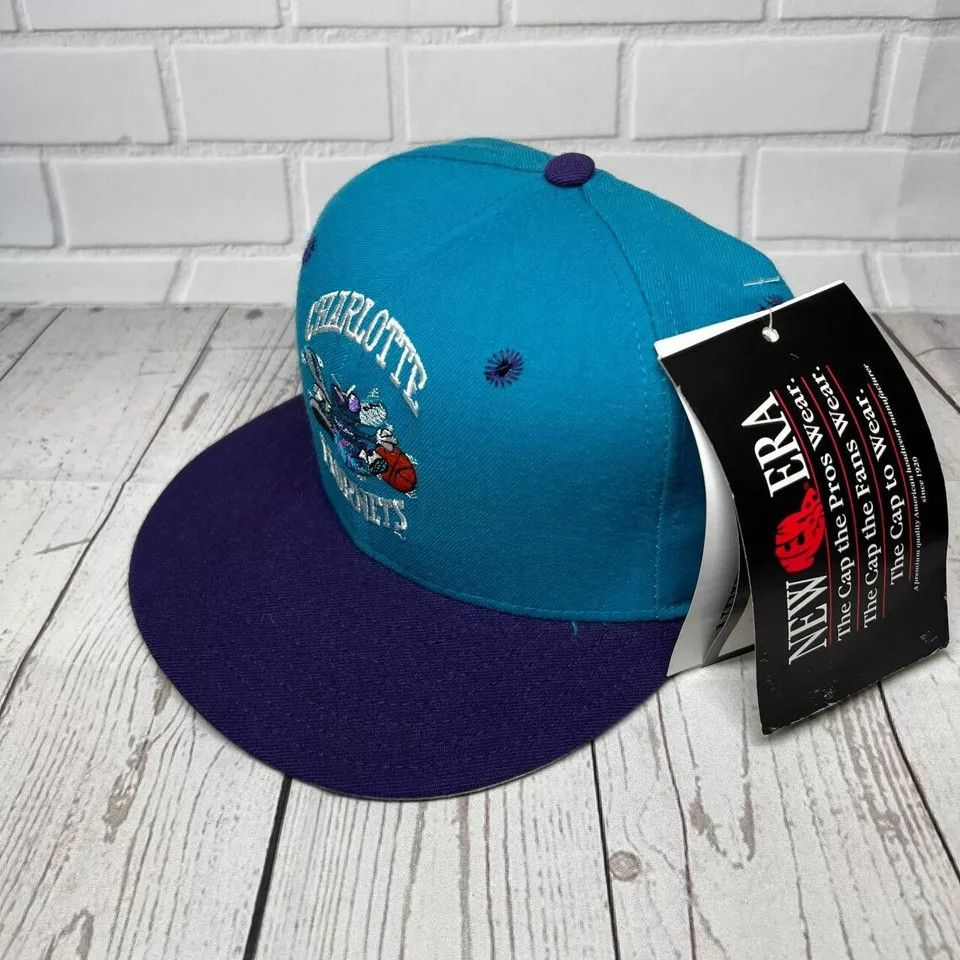 New Era Charlotte Hornets NBA Size 7 Wool Hat Fitted Cap New Men | Grailed