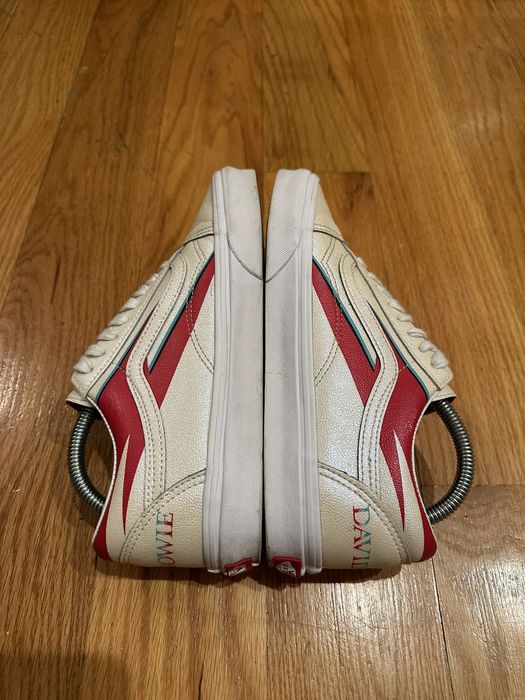 Vans Vans x David Bowie old skool Alladin sane cream/red | Grailed