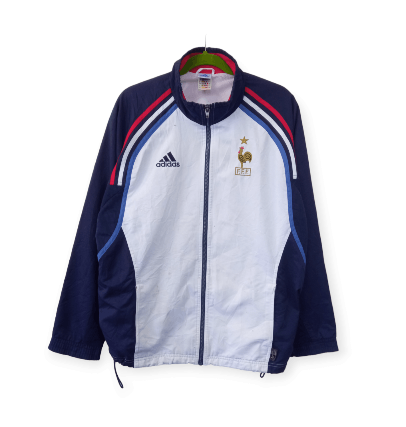 Adidas × Fifa World Cup × Vintage Adidas France 2001 Football Jacket ...