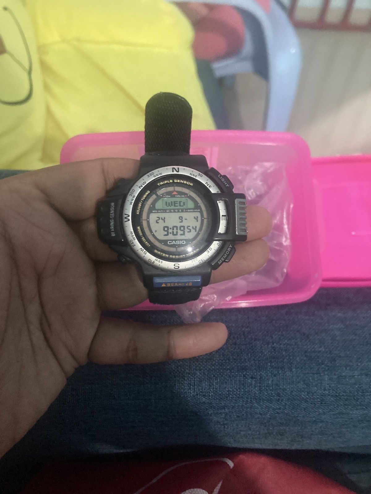 Casio 1st PRO TREK branded model DPX-500 | Grailed