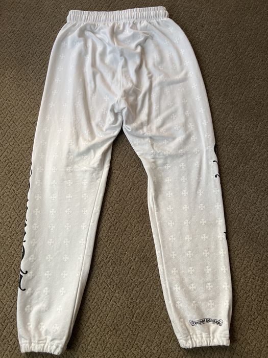 Chrome Hearts Chrome Hearts Plus Cross All Over Print Sweatpants Grailed