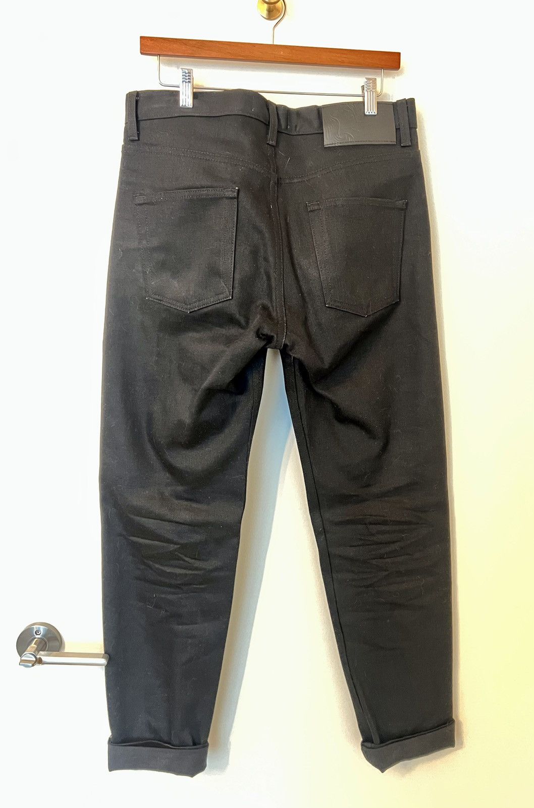 Naked & Famous Black Cobra Stretch Selvedge | Grailed