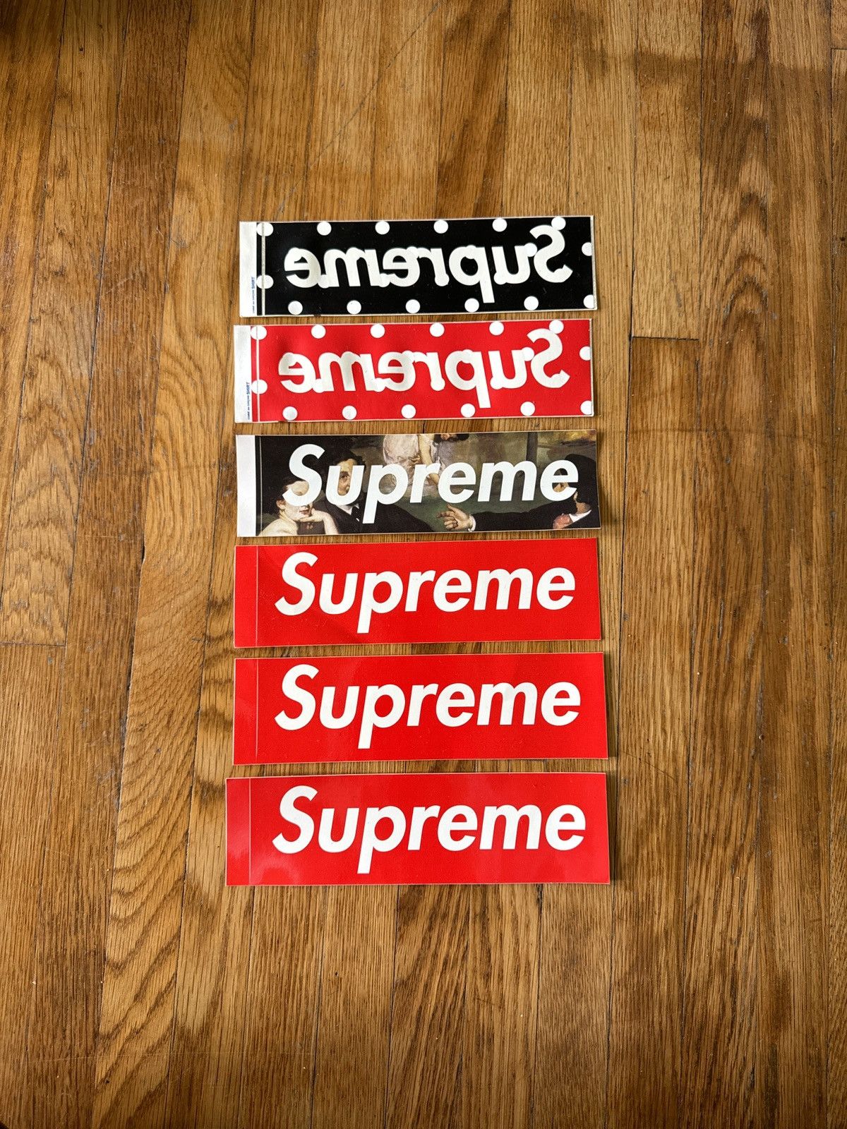 Supreme Supreme Box Logo Sticker Pack - CDG, Caravaggio | Grailed