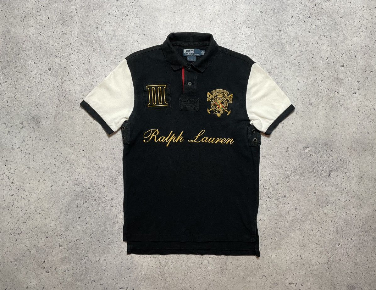 Luxury × Polo Ralph Lauren × Vintage Vintage 90s Big Logo Polo T-Shirt Polo Ralph Lauren Luxury ...