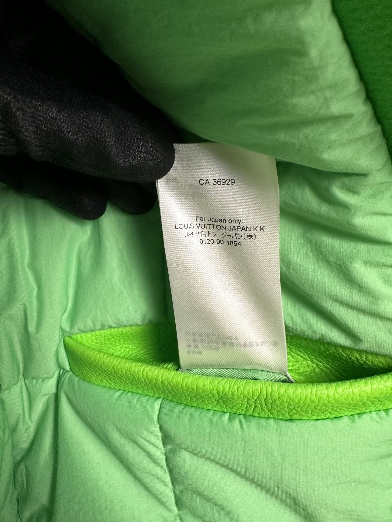 Louis Vuitton Louis Vuitton Gradient Leather Jacket Travis Scott | Grailed