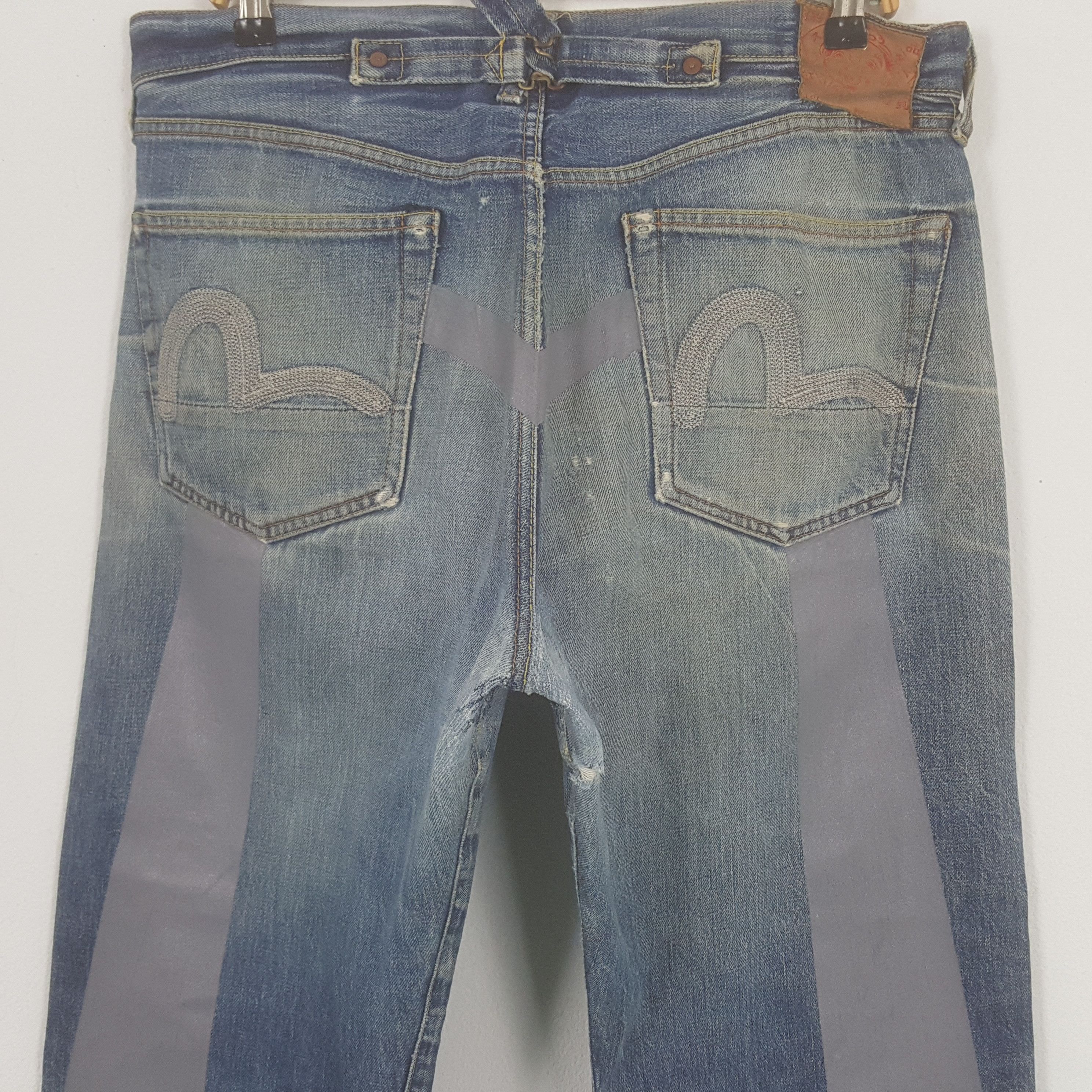 Evisu × Italian Designers × Vintage Vintage Evisu Italian Selvedge Custom Daicock Denim Jeans ...