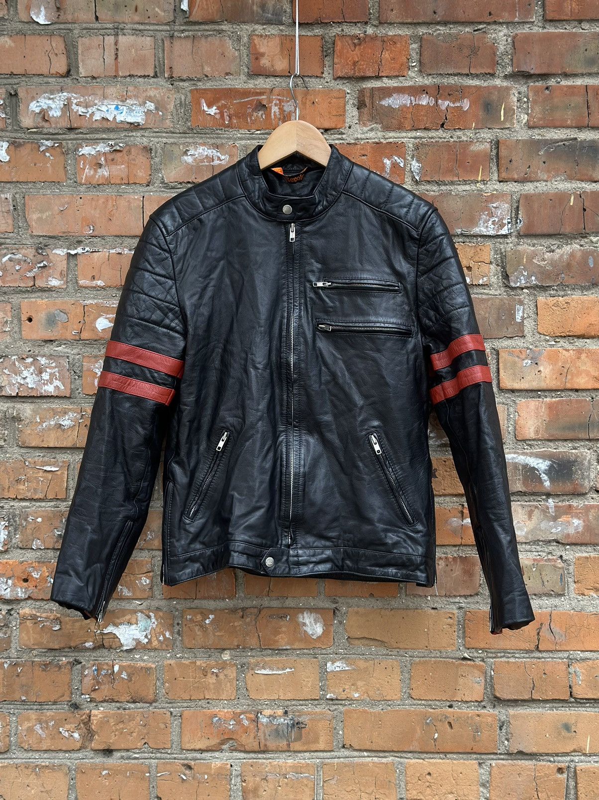Soul Revolver Vintage Leather Biker Jacket | Grailed