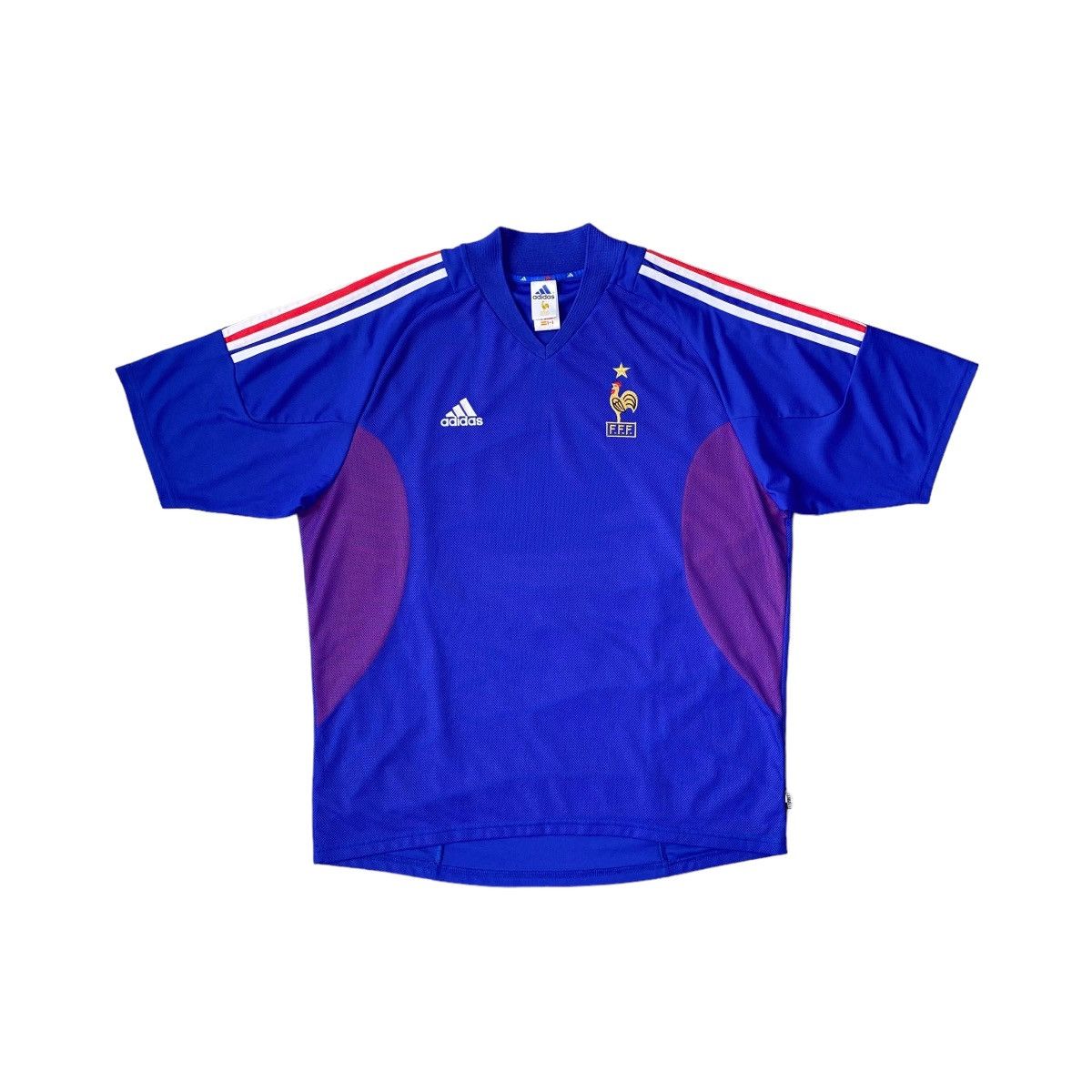 Adidas Adidas France National Team 2002/04 Home Soccer Jersey XL | Grailed