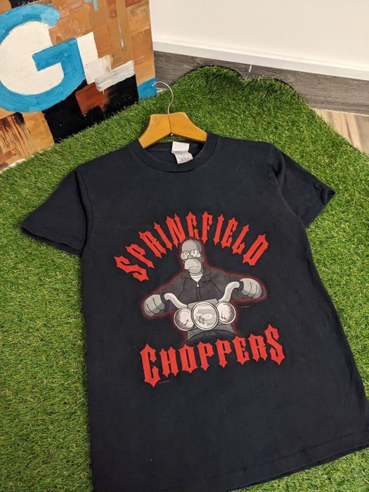 Vintage Vintage 2004 Simpsons Springfield West Coast Choppers Tshirt ...