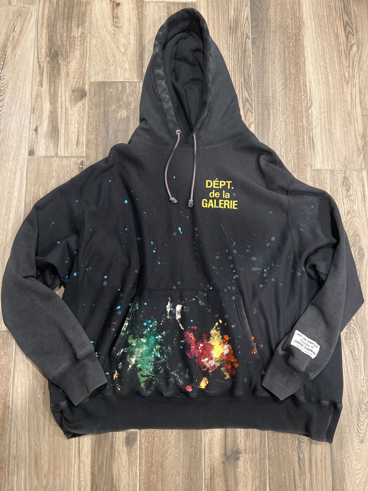 Gallery Dept. Gallery Dept Painted Hoodie- Vintage | Grailed