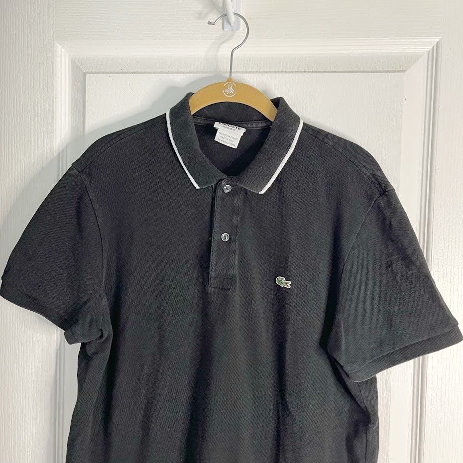 Lacoste Lacoste Devanlay Button Polo Collar Cotton Regular Fit Shirt ...