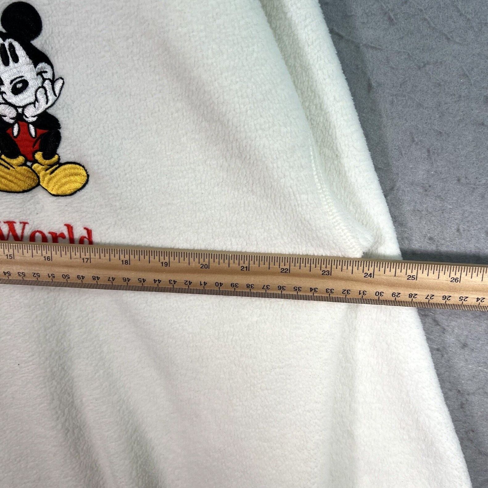 Disney Vintage 90s Mickey Inc Mickey Mouse Faces Fleece Sweatshirt ...