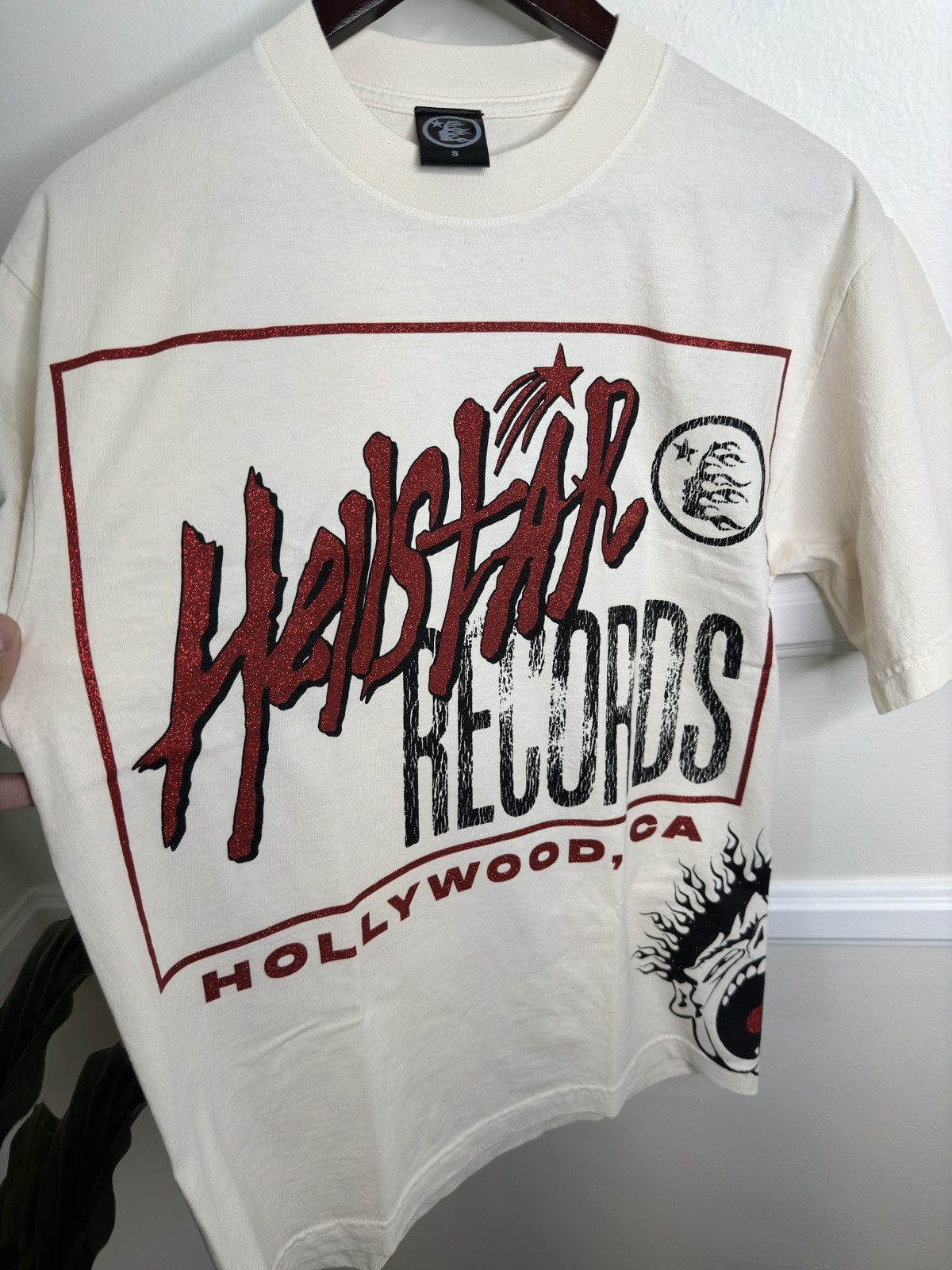 HELLSTAR Hellstar Studios Records Tee Cream | Grailed