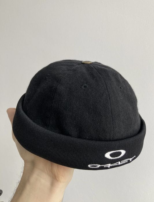 Vintage OAKLEY 90s Docker Cap Durag Rimless Archive Hat | Grailed