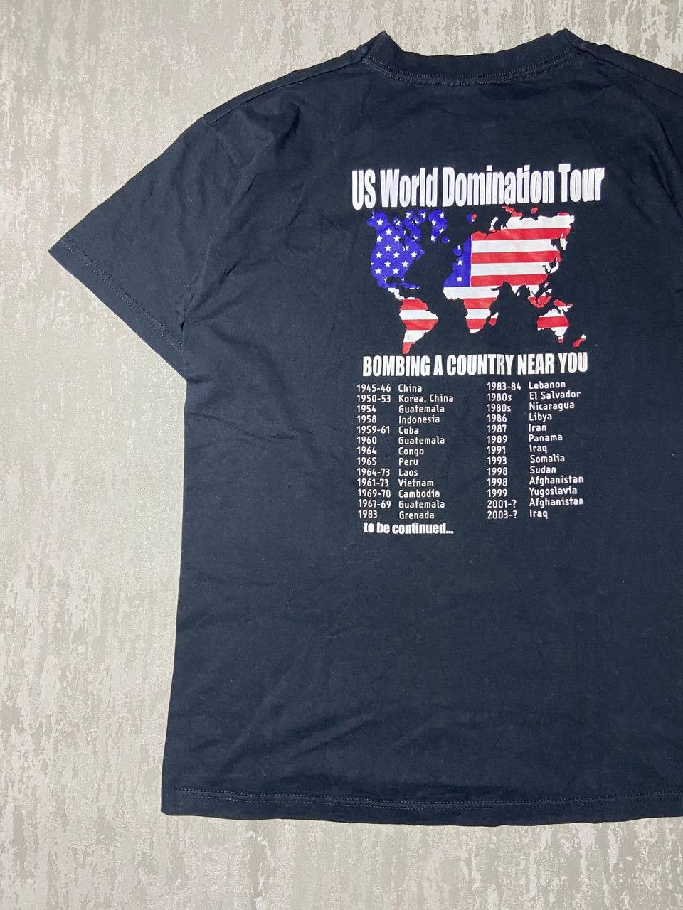 Humor US Domination Bombing Tour Humor T-Shirt Made in USA | Grailed