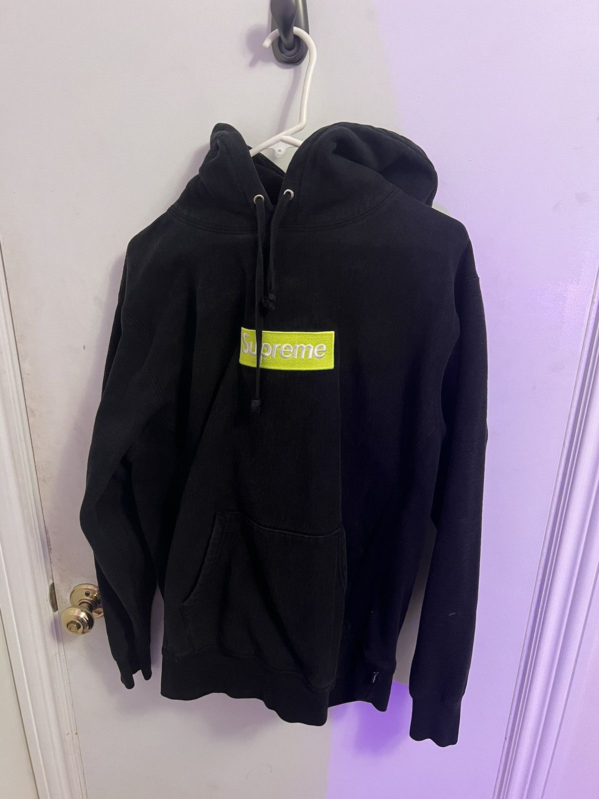 Supreme Supreme Neon Box Logo | Grailed