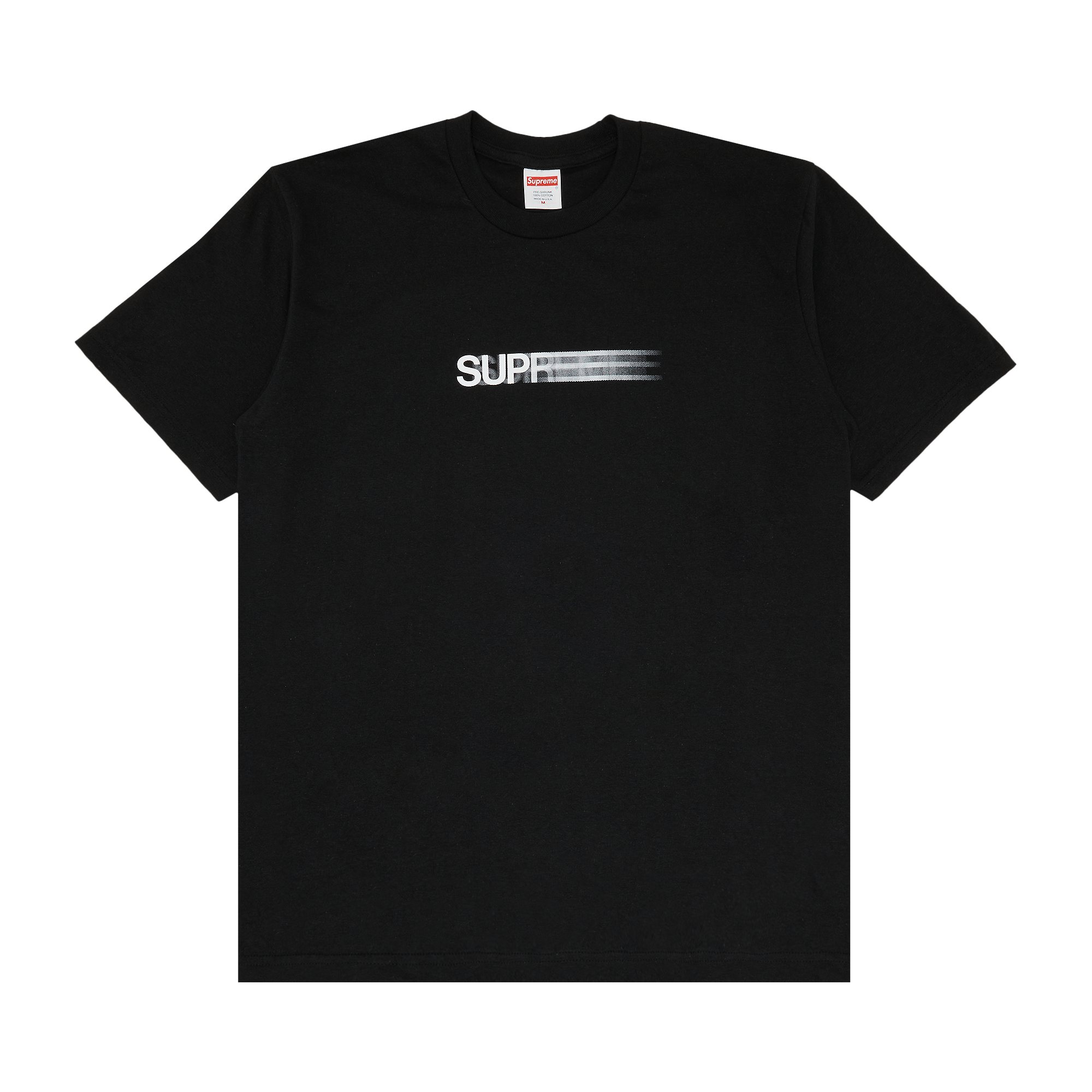 Supreme Supreme Motion Logo Tee Black | Grailed