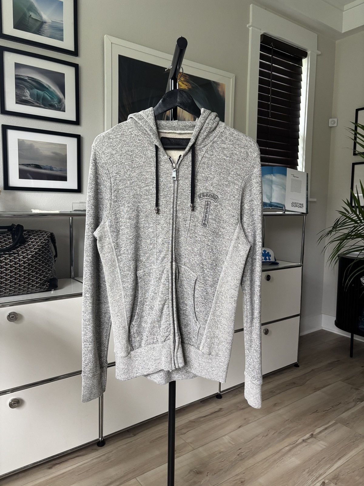 Chrome Hearts × Matty Boy CHROME HEARTS - MATTY BOY KNITTED DARLIN ZIP ...