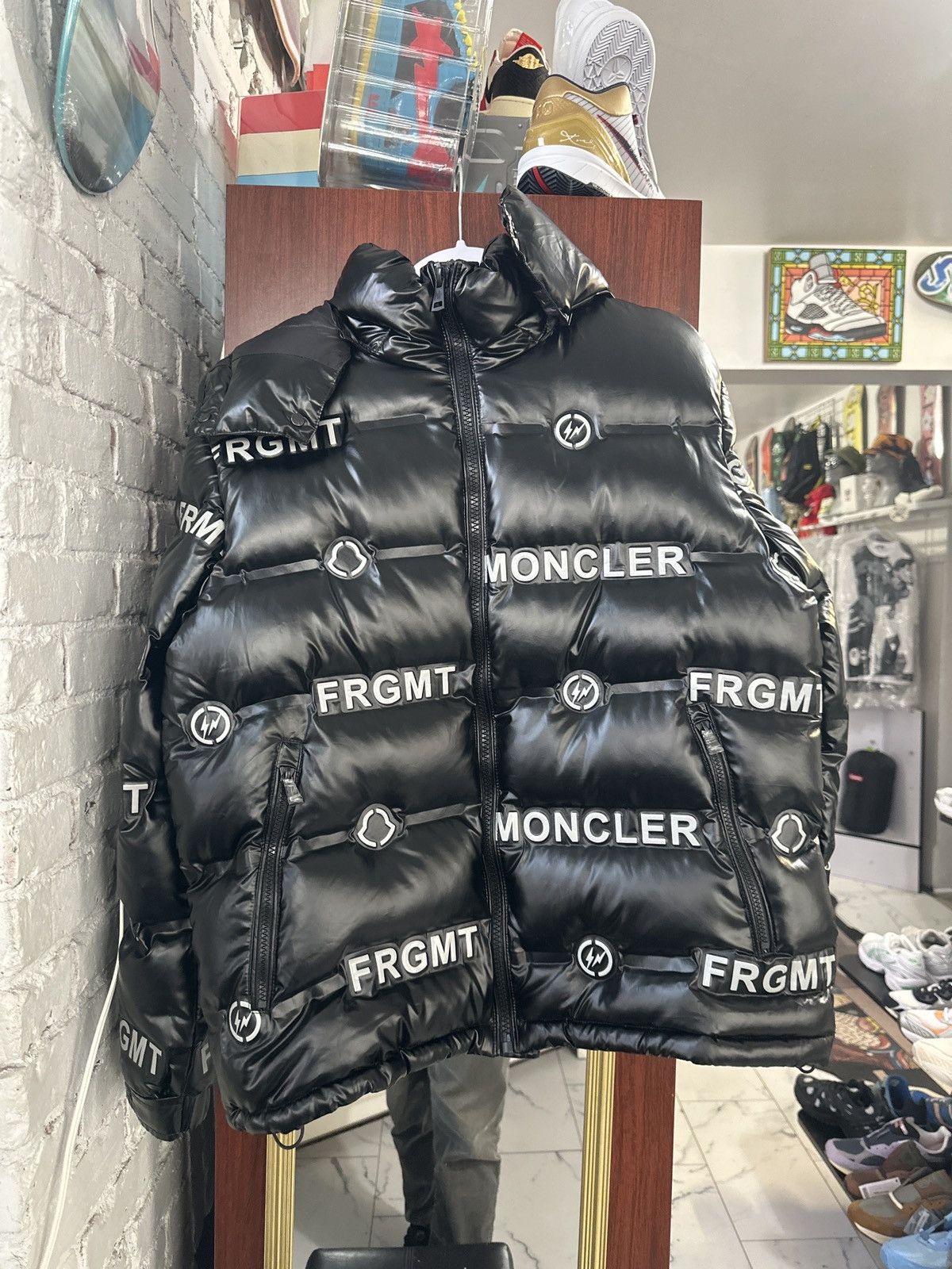 Moncler Fragment Design x Moncler Down Puffer Jacket | Grailed