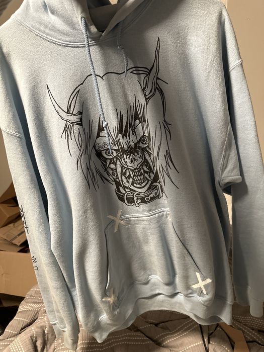 LIL PEEP Lil Peep X Sus Boy “Angels Protect Me” Hoodie | Grailed LIL PEEP Lil Peep X Sus Boy “Angels Protect Me” Hoodie | Grailed