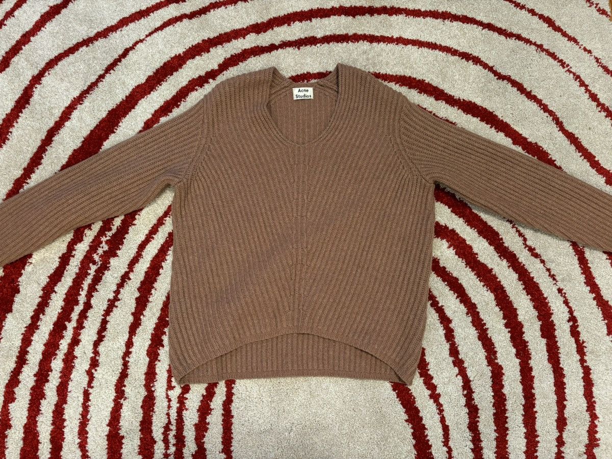 Acne Studios Acne studios Deborah L-Wool sweater oversized Xs | Grailed
