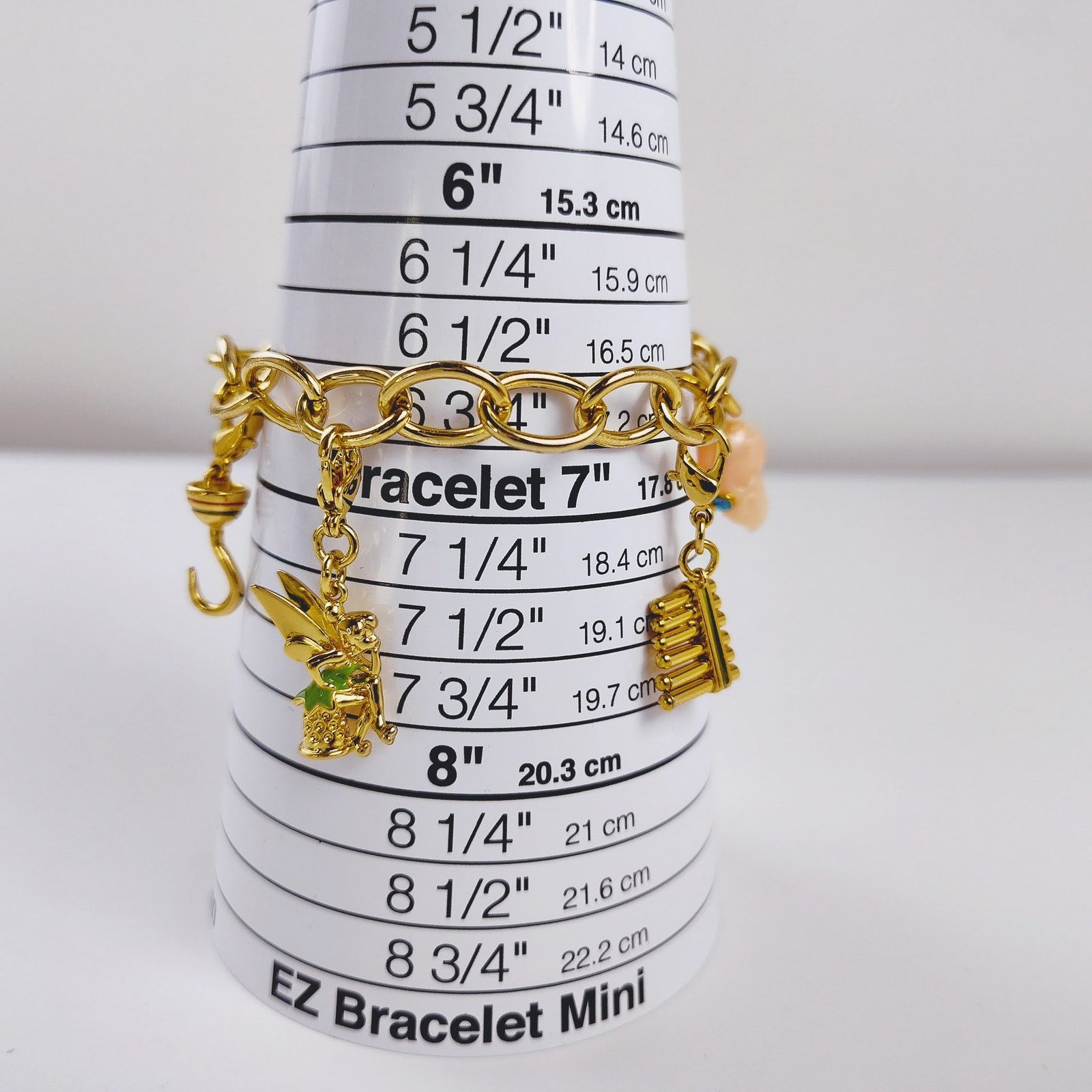 Disney Disney Peter Pan Gold Tone Bracelet Tinker Bell & Hook | Grailed