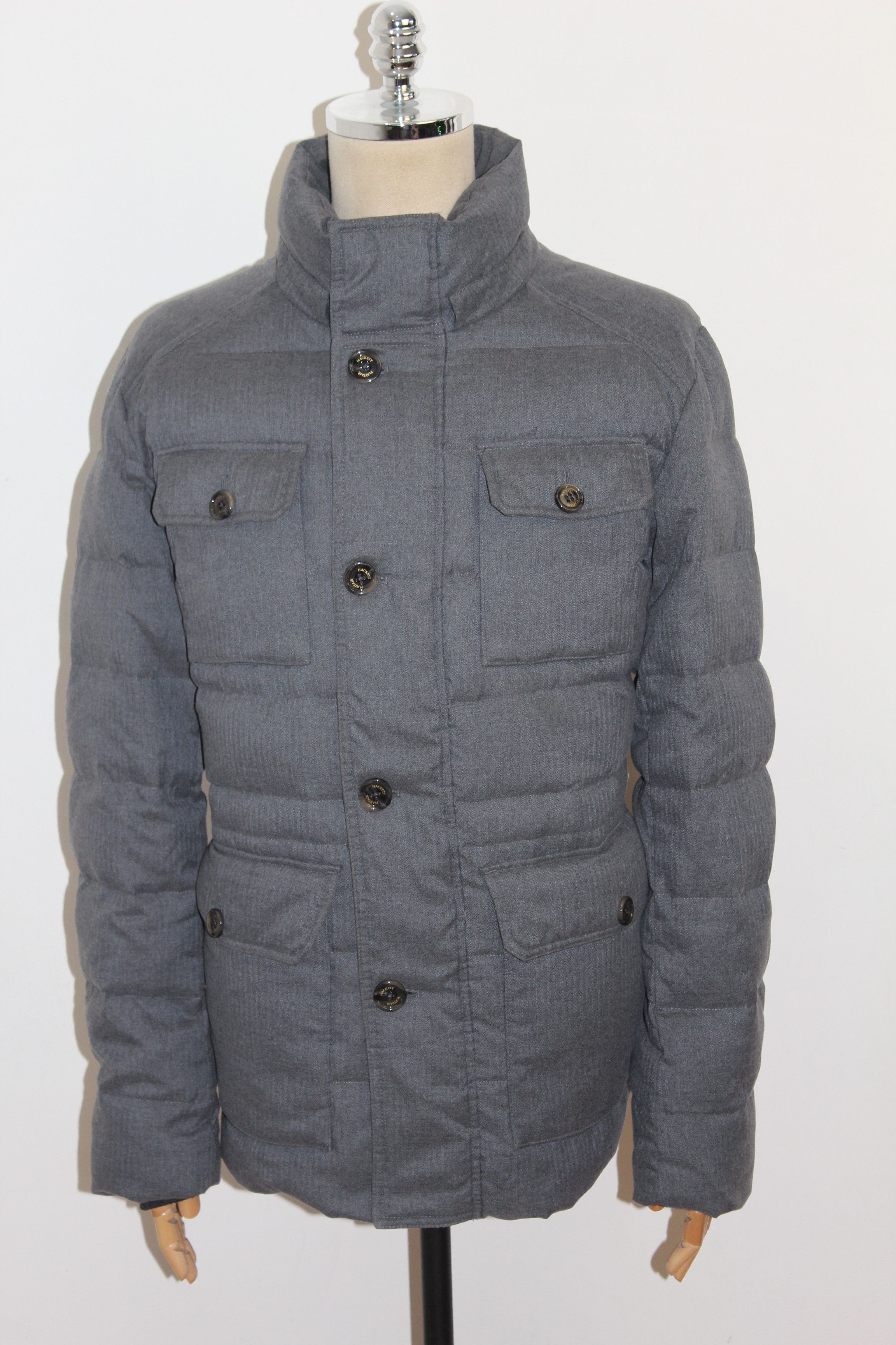 Hackett HACKETT My Fair Grey Down Jacket | Grailed
