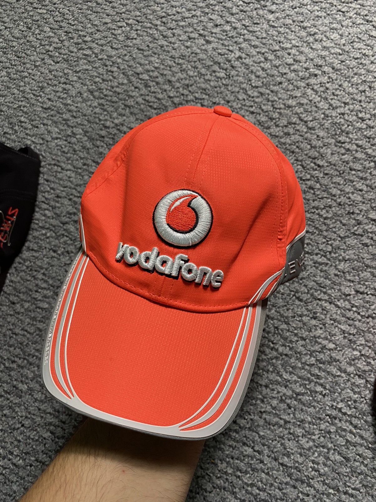 Racing × Streetwear × Vintage Vodafone McLaren Mercedes Jenson Cap Hat ...