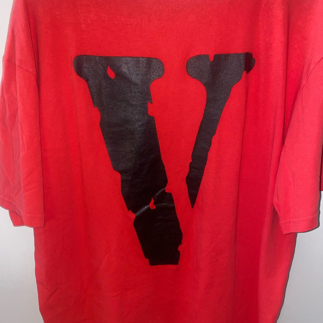 Vlone VLONE friends tee (RED) | Grailed
