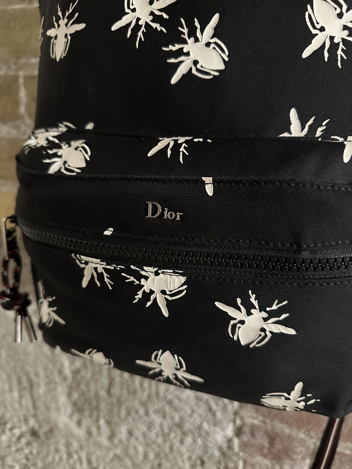 Dior Dior Bug/Bee Insect Print Bookbag | Grailed