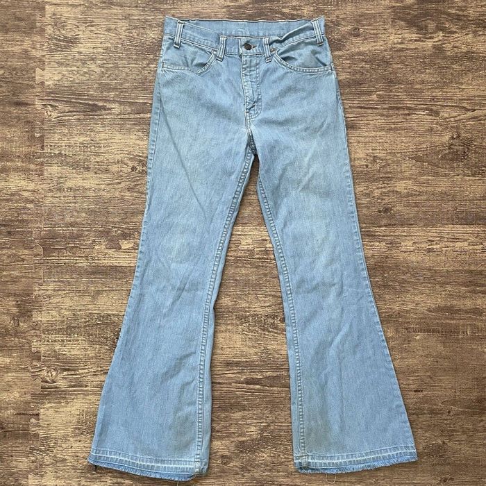 Vintage Vintage 1970s Levi's Jeans Orange Tab 646 Bell Bottom Flare | Grailed