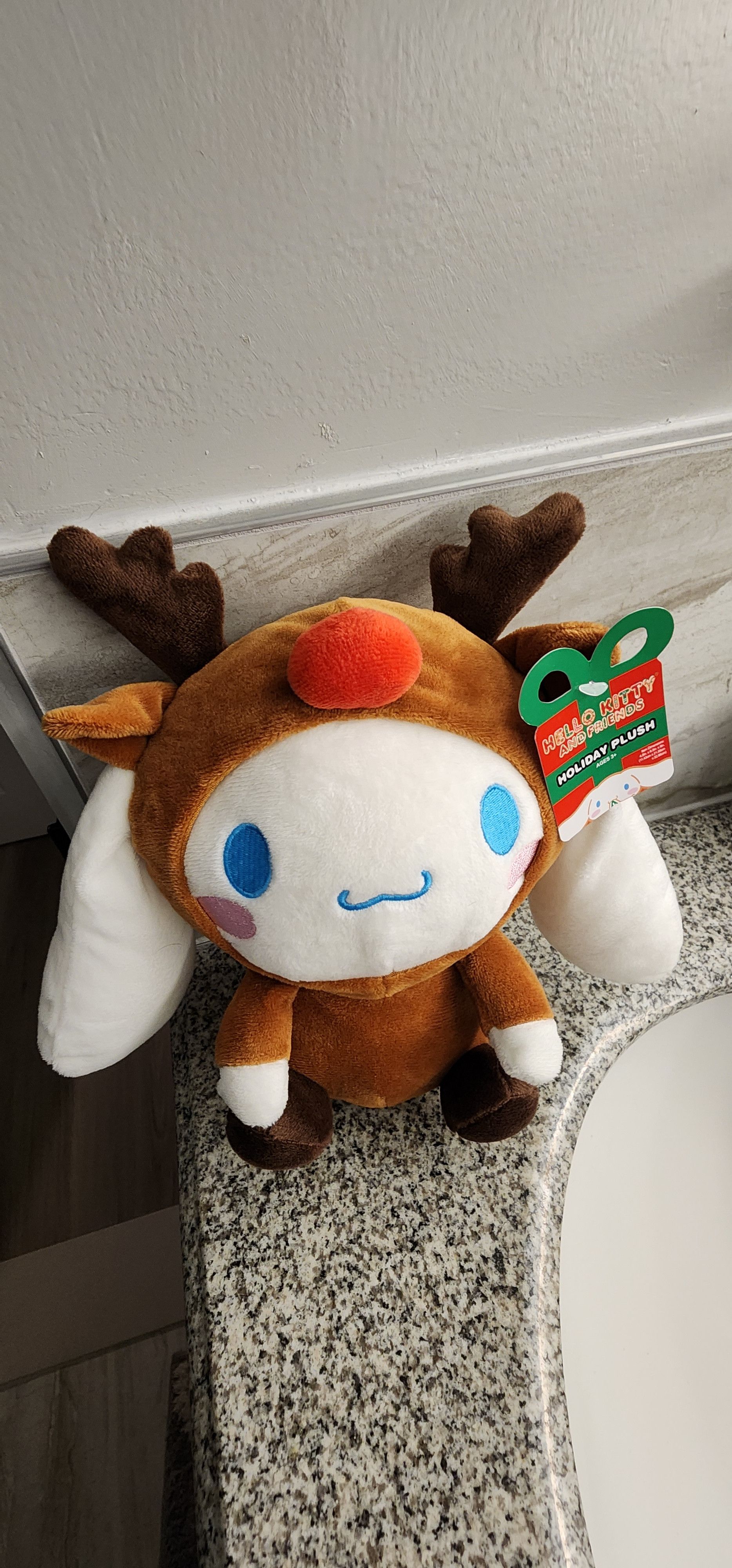 Unkwn Hello Kitty Friends Cinnamoroll Holiday Reindeer Plush 9 Unkwn Hello Kitty Friends Cinnamoroll Holiday Reindeer Plush 9