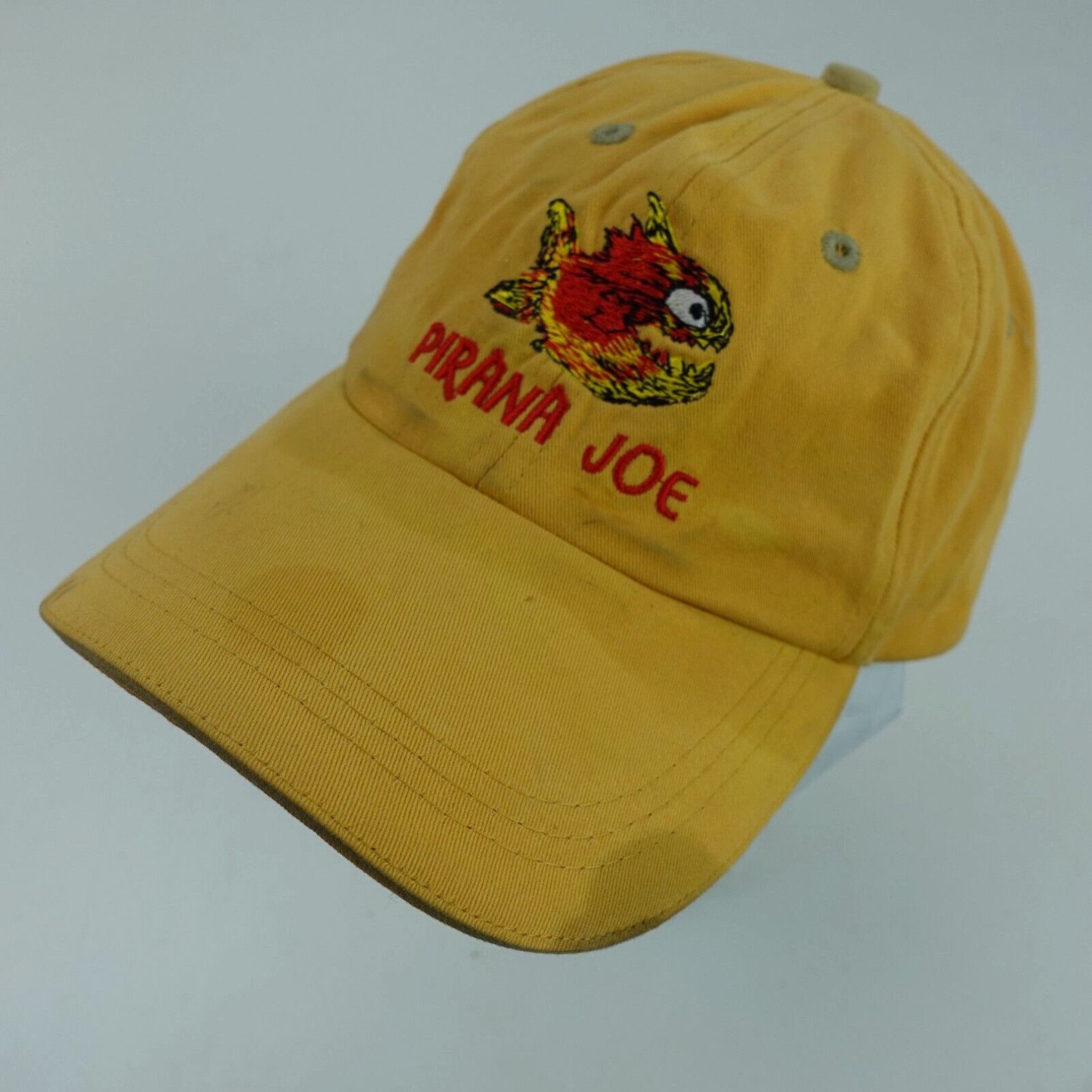 Bally Pirana Joe Yellow Ball Cap Hat Adjustable Baseball | Grailed