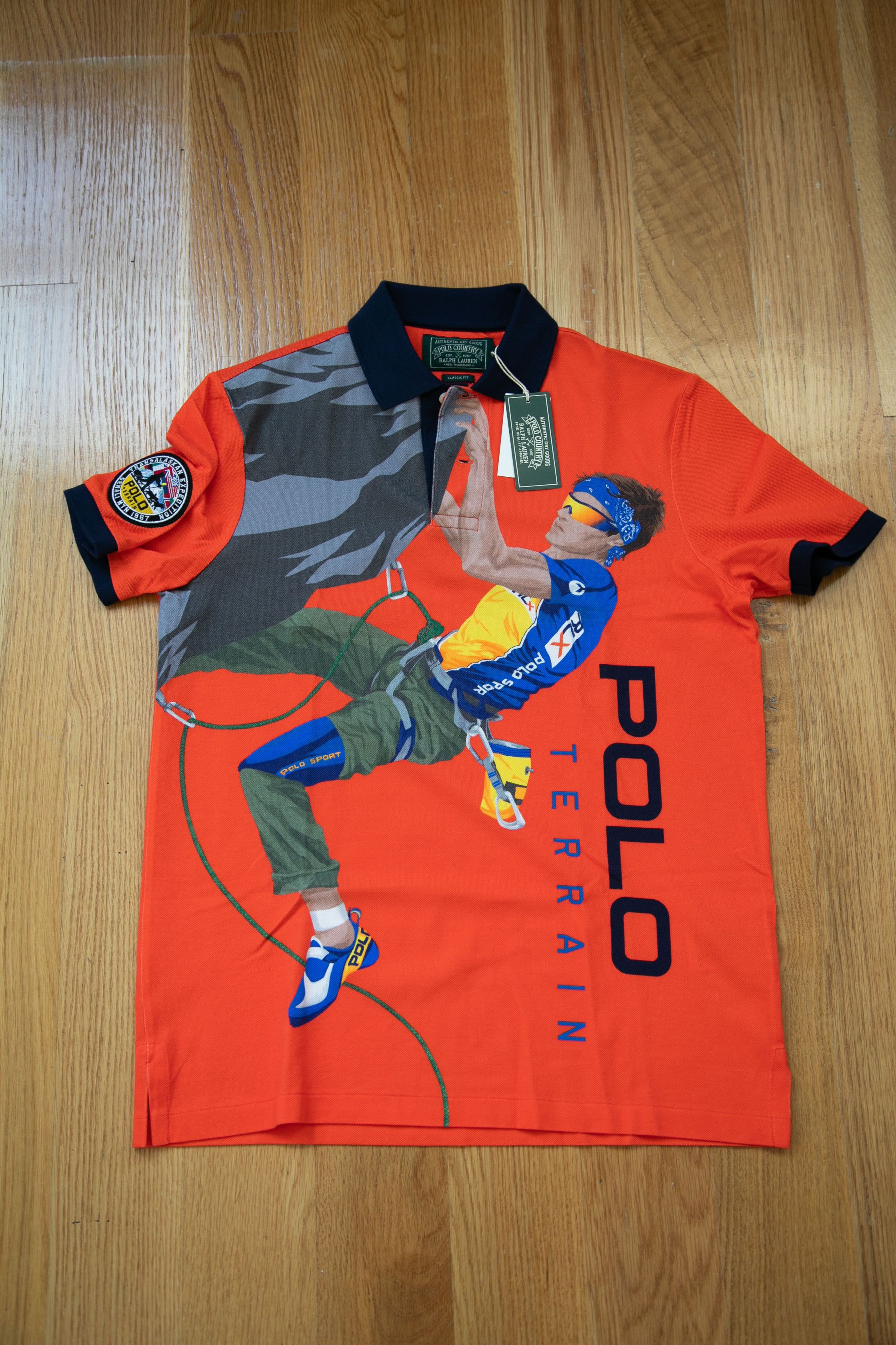 Polo Ralph Lauren Polo Ralph Lauren Rock Climber Graphic Polo | Grailed