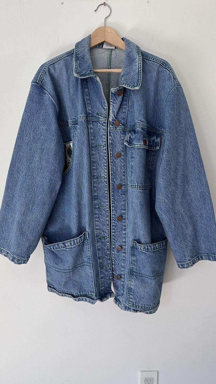 Cross Colours Cross Colours Vintage Denim Chore Jacket | Grailed