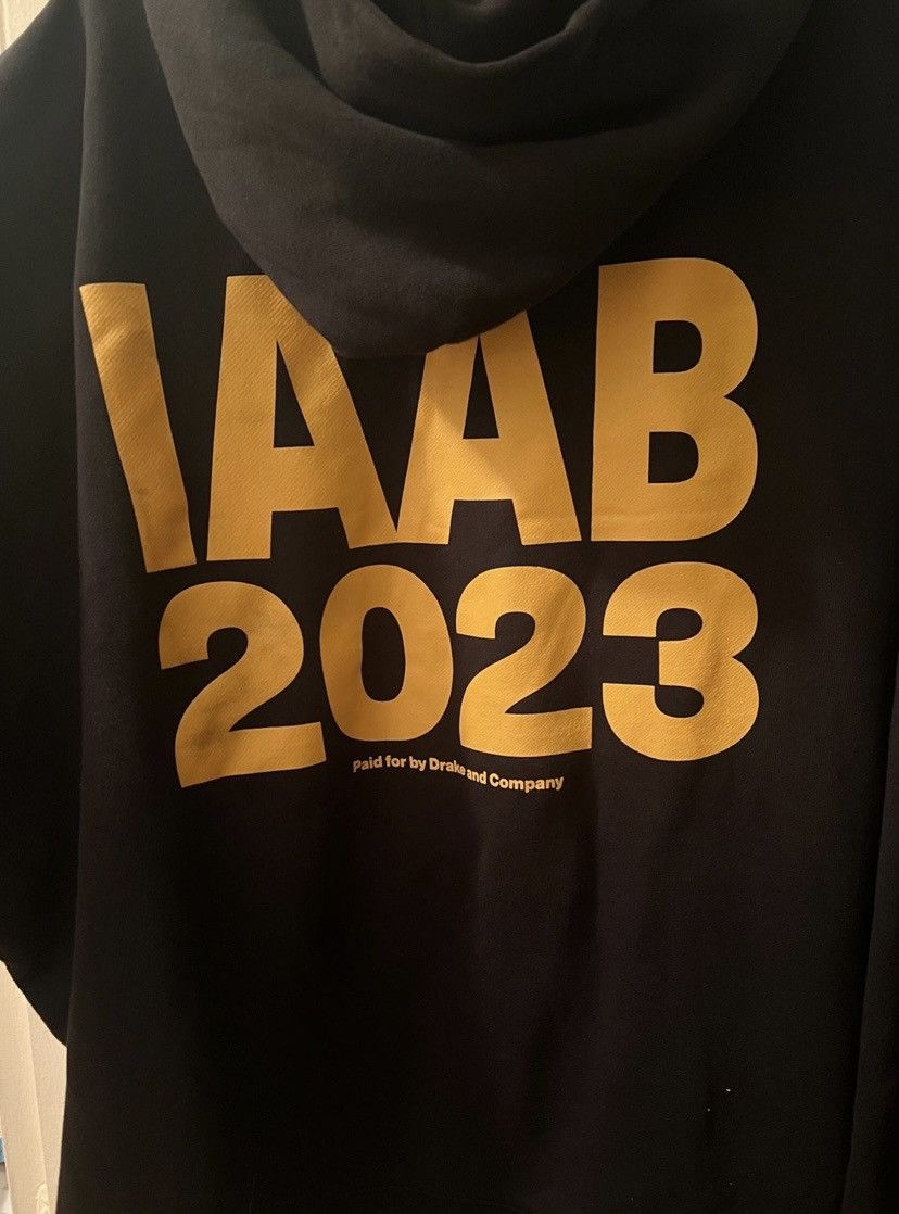 Drake × Octobers Very Own Drake IAAB Tour Official 2023 Black Hoodie in ...