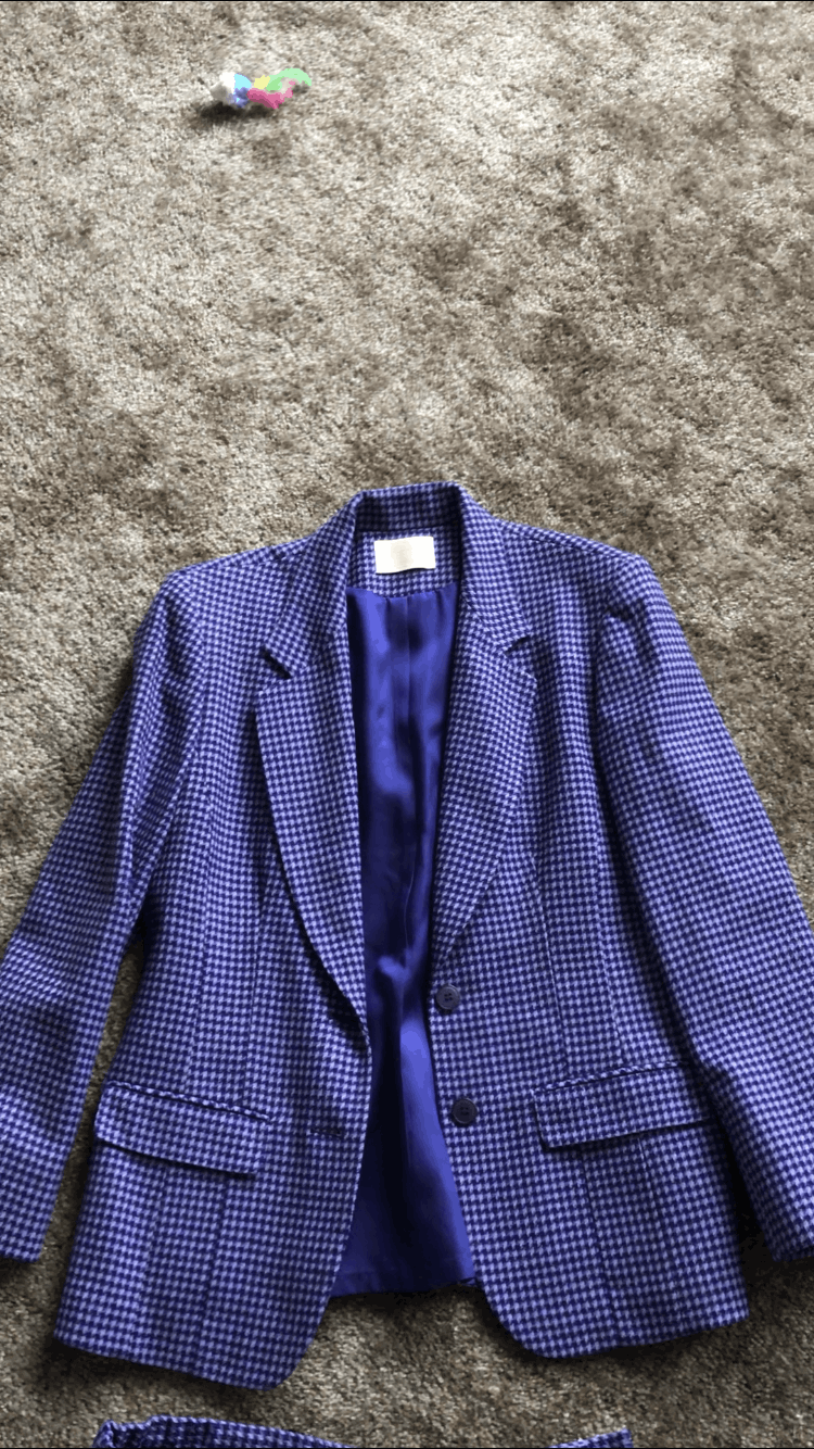 Pendleton Vintage purple Pendleton 3 piece suit set | Grailed