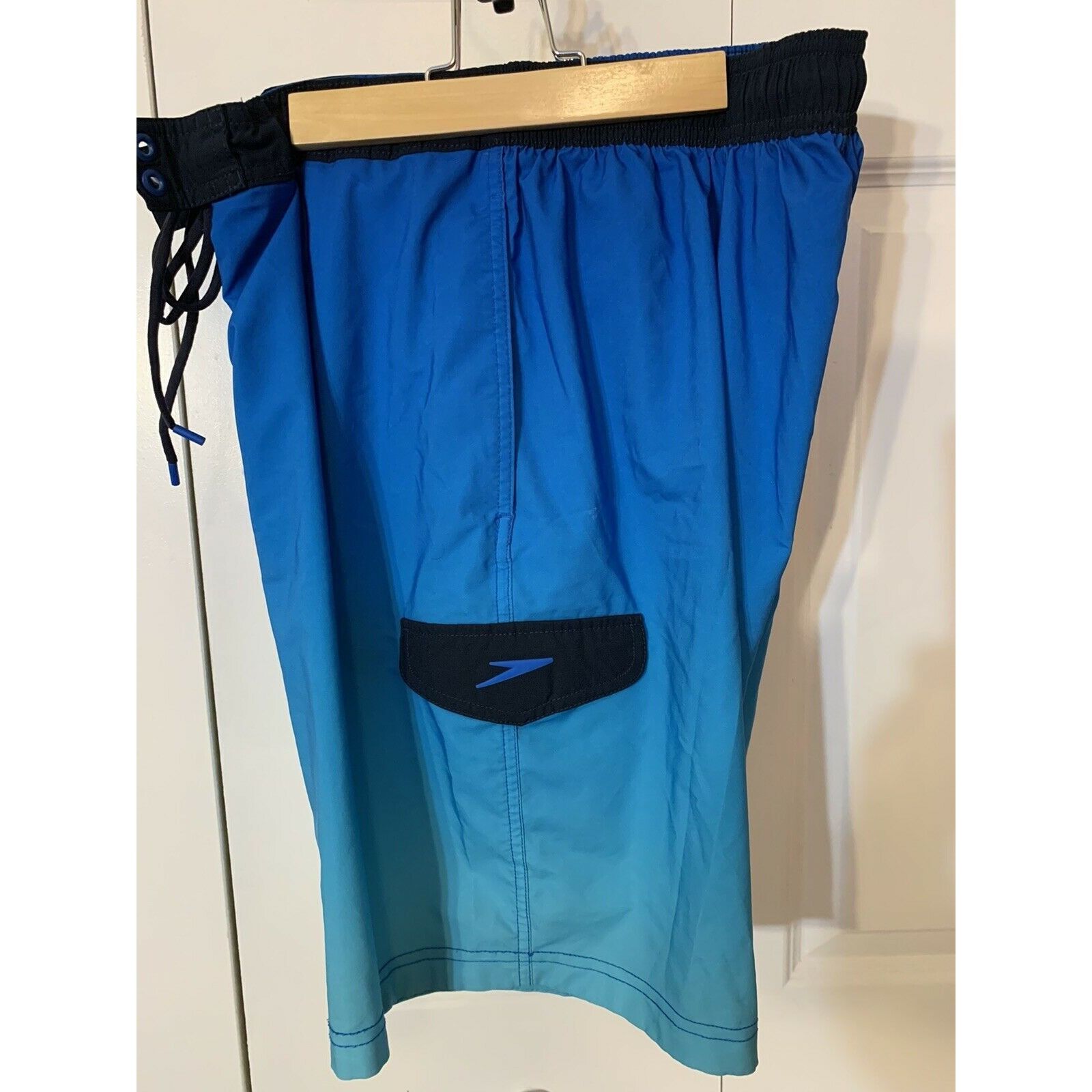 Speedo SPEEDO Men’s Sz L SWIM SUIT Trunk Board Short COLOR Fade Blu ...