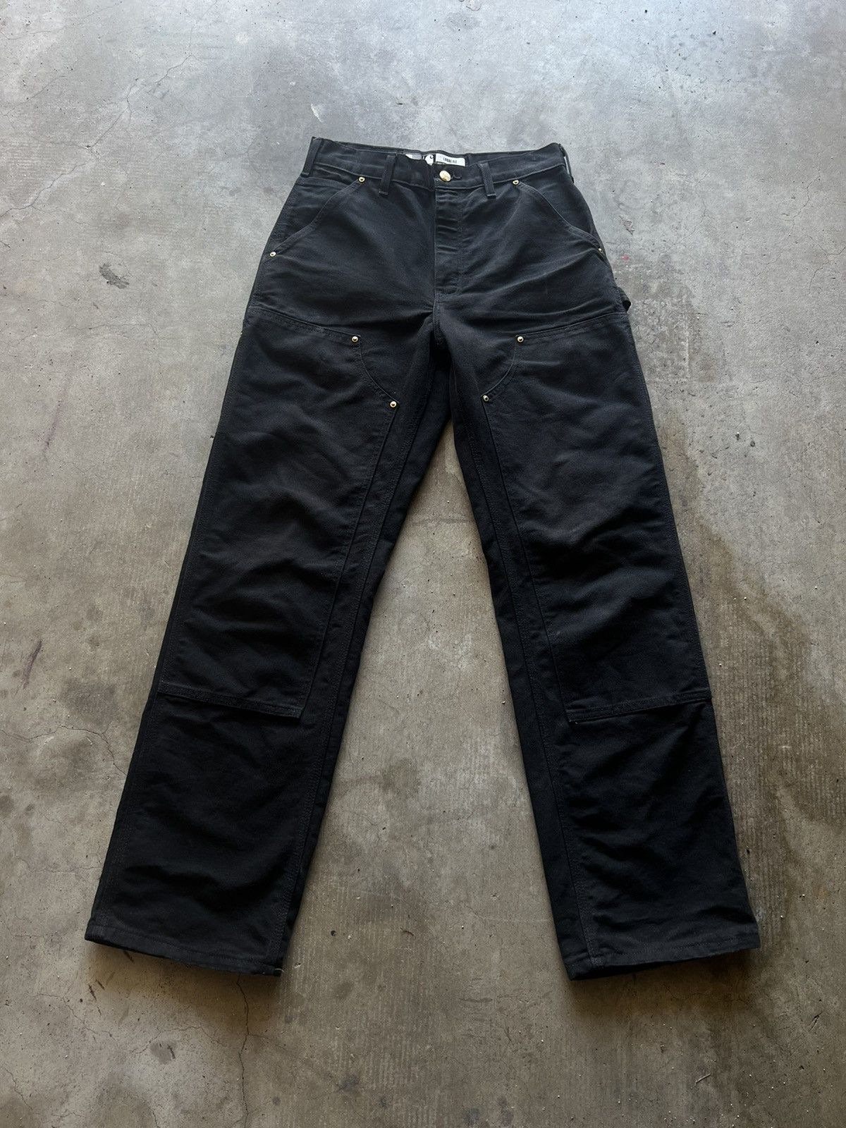 Vintage Carhartt loose fit double knee workpants | Grailed