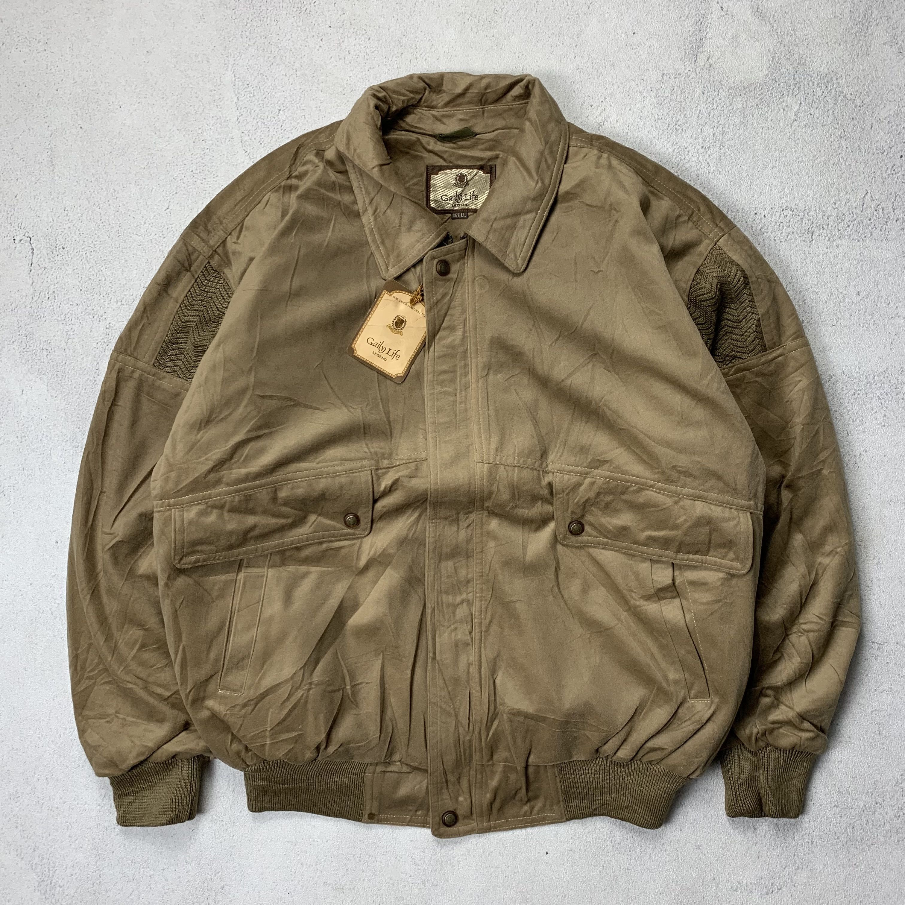 Vintage Vintage 90s Casual Gaily Life Flight Bomber Jacket | Grailed
