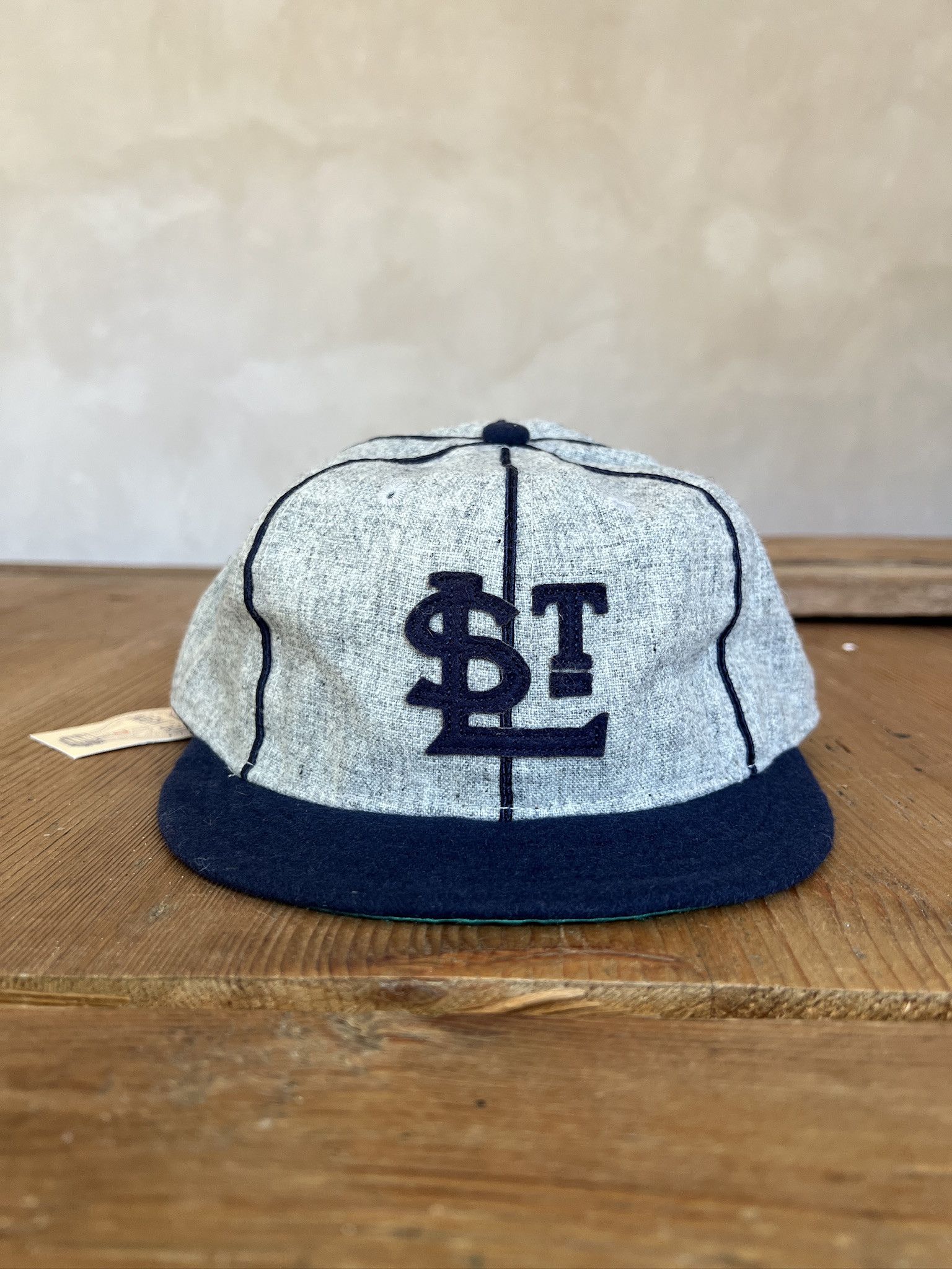 Ebbets Field Flannels Ebbets Wool Hat - Grey/Navy | Grailed