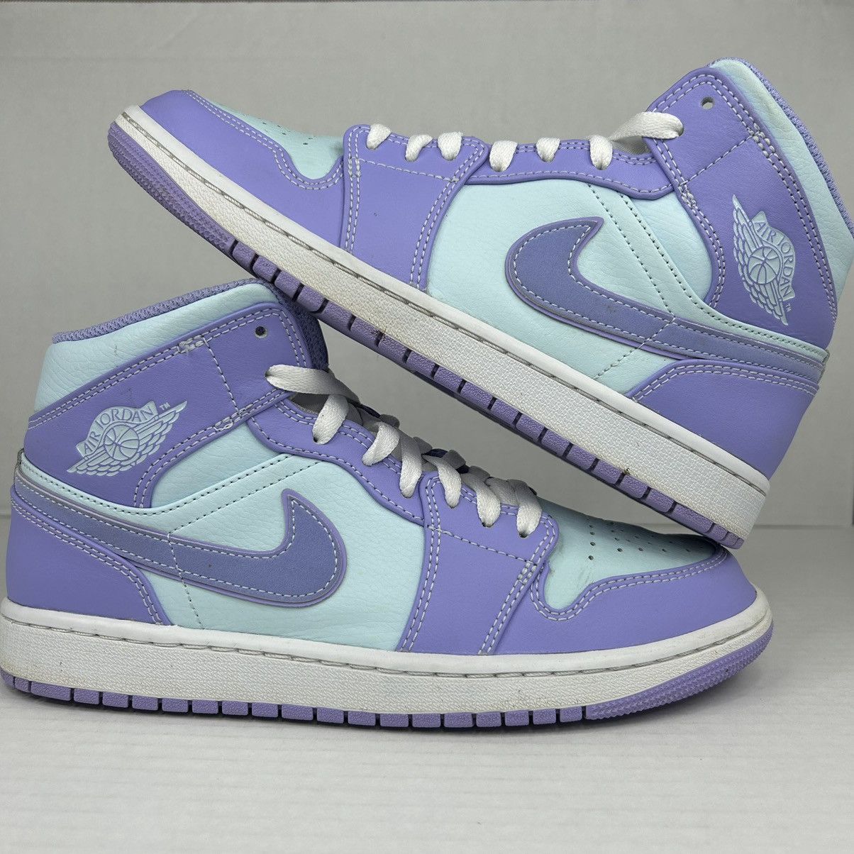Nike Air Jordan 1 Mid Purple Size Men's8.5/Women's10 | Grailed