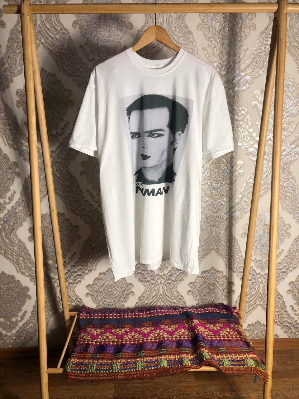 Vintage VERY RARE GARY NUMAN BIG LOGO BAND ROCK T-SHIRT Y2K 90s CULT ...