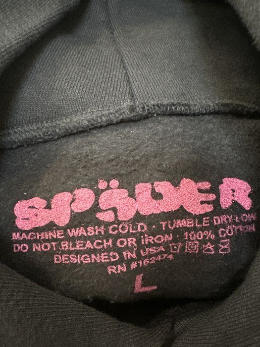 Spyder Sp5der Pnk Hoodie Size Large Grailed