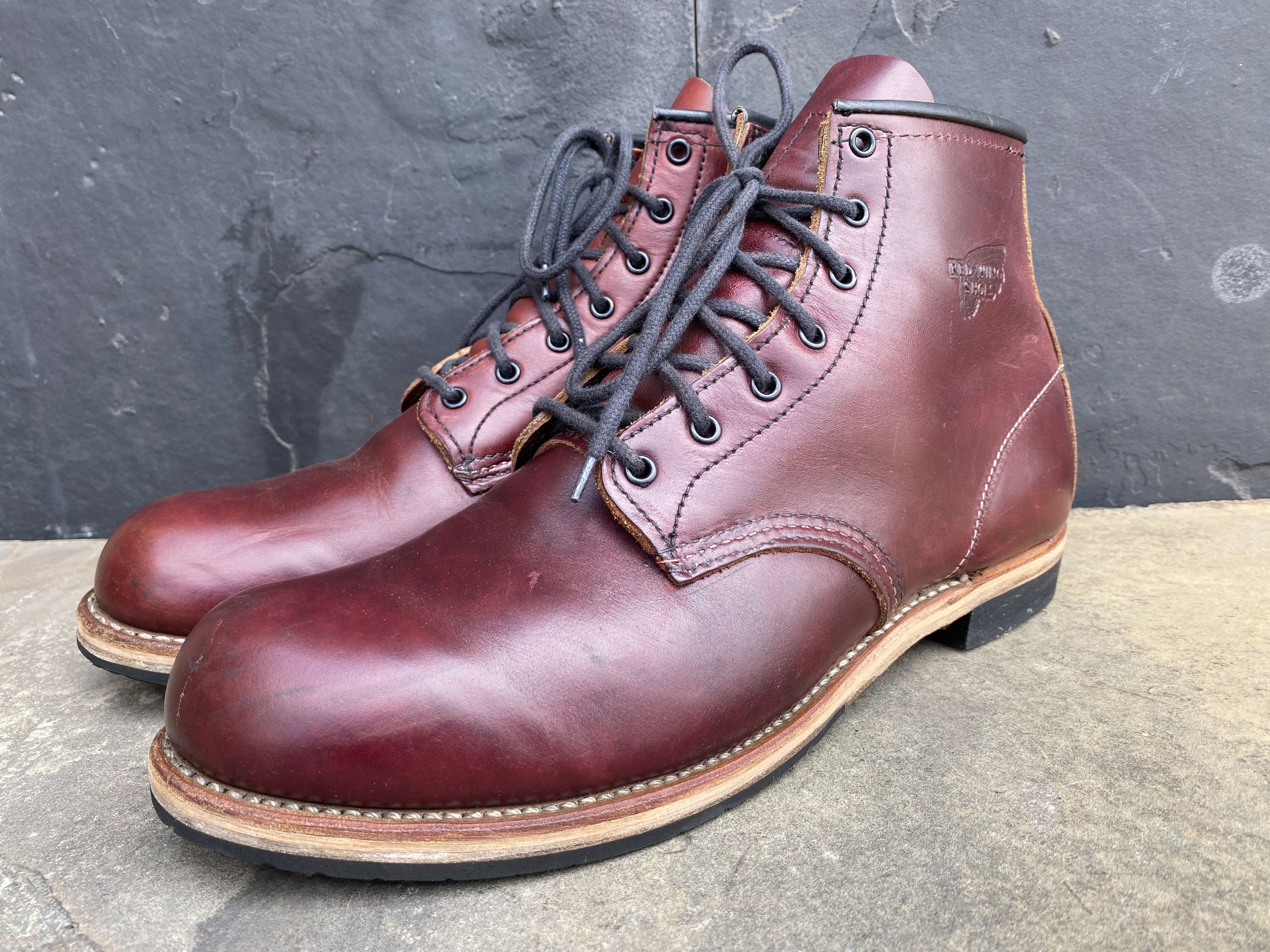 Red Wing Red Wing 9011 1911 Beckman Red Cherry Featherstone Leather ...