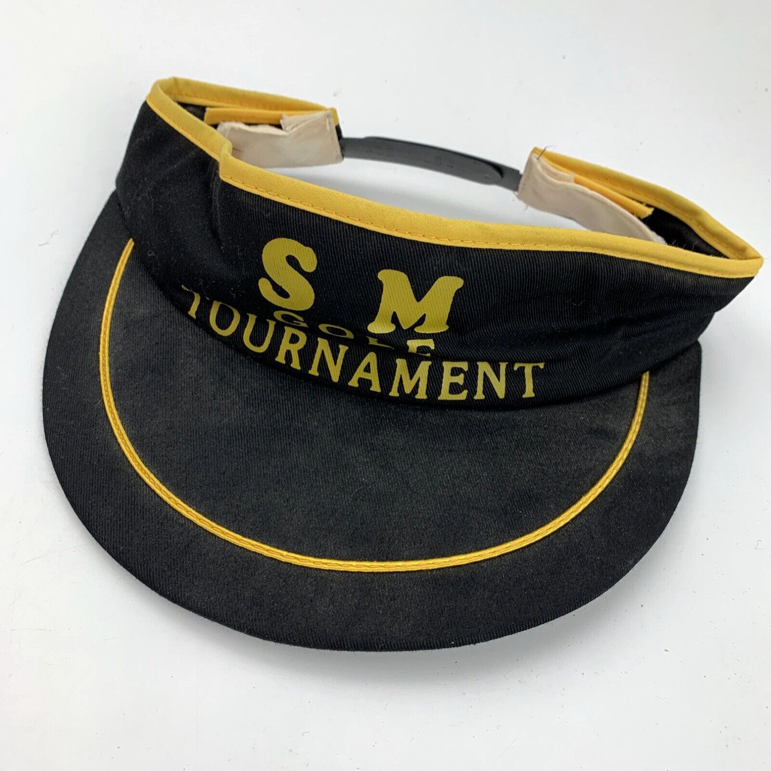 Vintage SM Golf Tournament VTG Visor Cap Hat Adjustable | Grailed