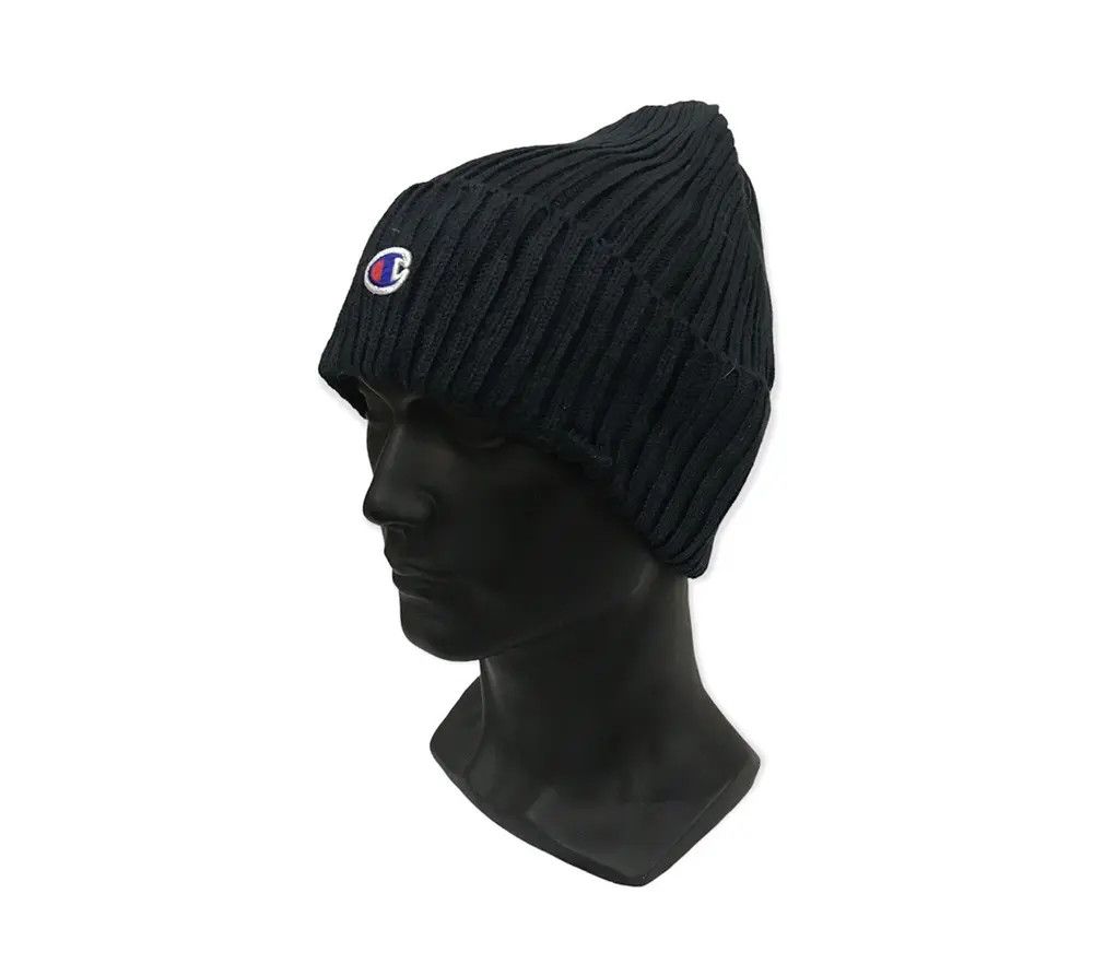 Vintage Champion Small Logo Beanie Hat | Grailed
