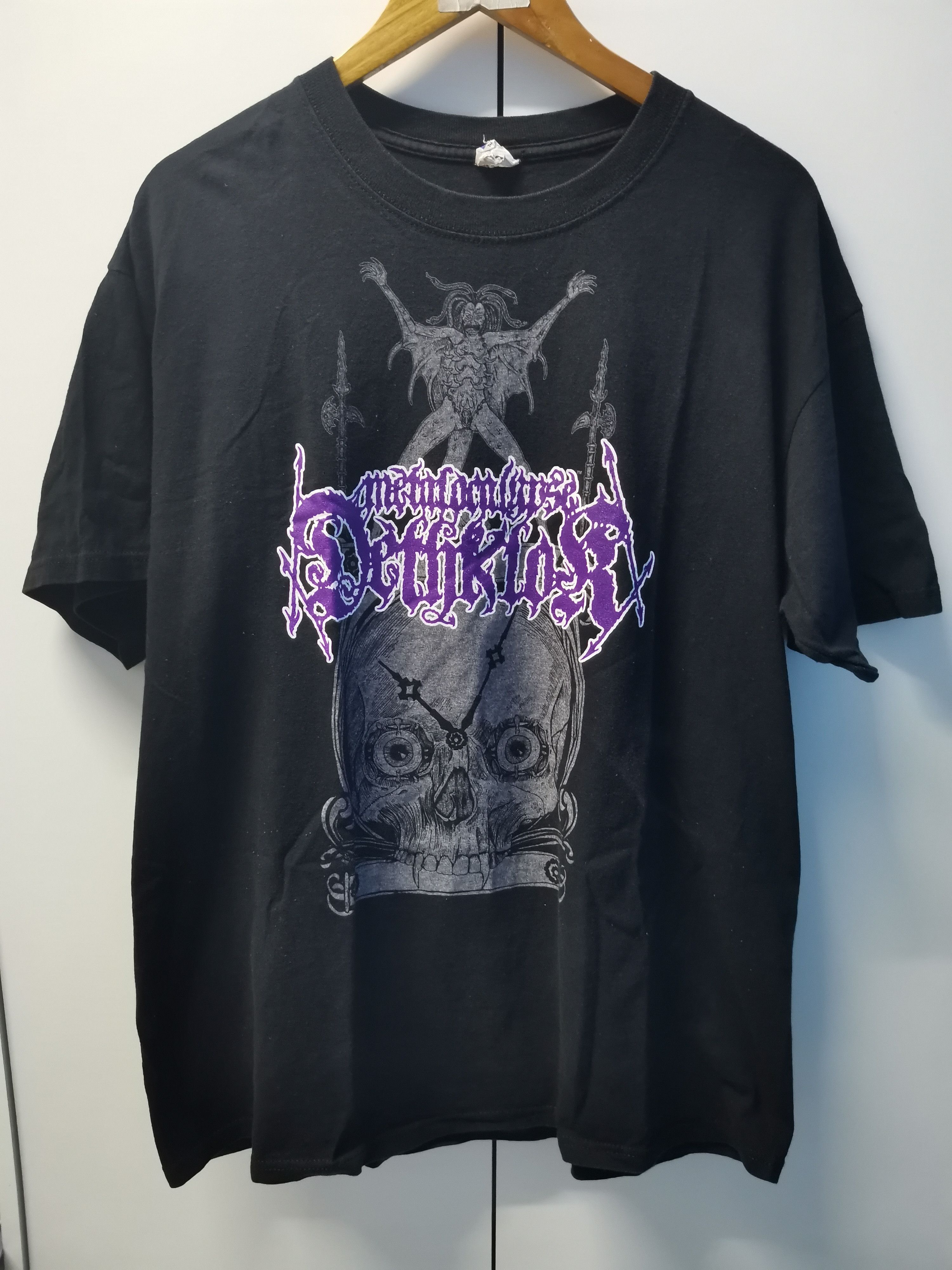 Vintage Vintage Metalocalypse Dethklok Death Metal Band Tee Skull | Grailed